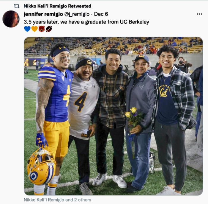 Cal Football: Wide Receiver/Return Specialist Nikko Remigio Enters ...