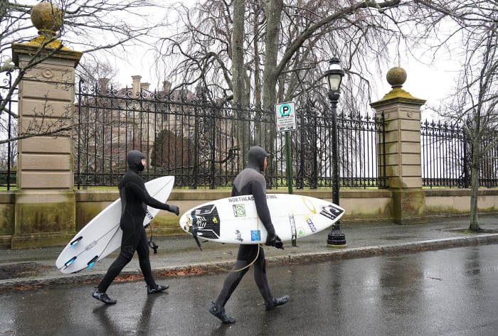 Rhode Island Surfing in the Winter - Sports Illustrated