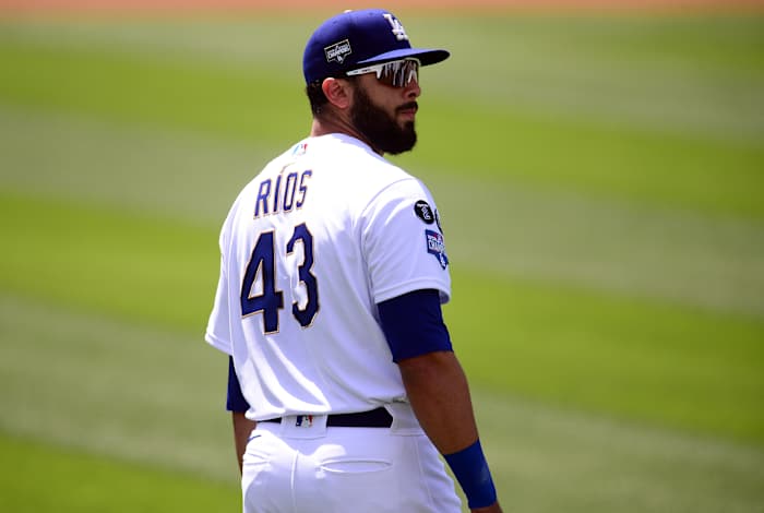 Dodgers: Edwin Rios Discusses Challenging 2021 - Inside the Dodgers ...