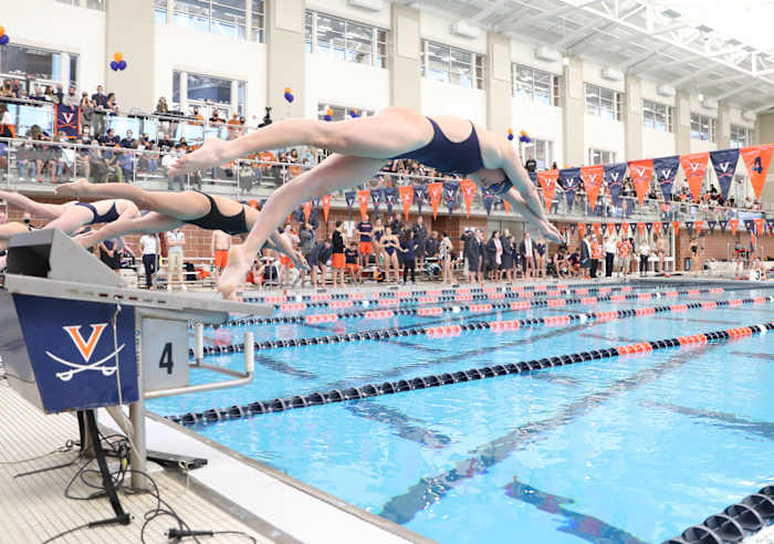 Virginia Swim & Dive Sweeps North Carolina - Sports Illustrated ...