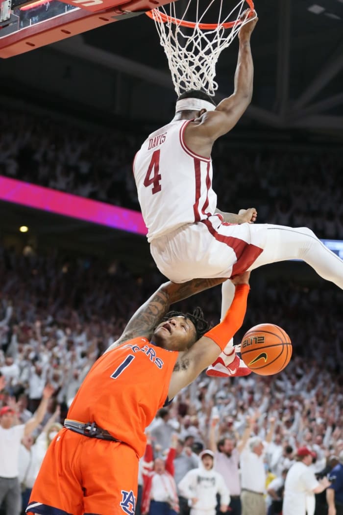 A look back at the Arkansas Razorbacks win over the No. 1 Auburn Tigers ...