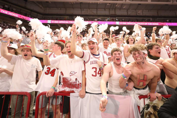 A look back at the Arkansas Razorbacks win over the No. 1 Auburn Tigers ...