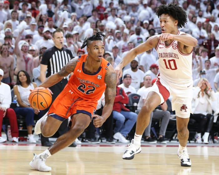 A look back at the Arkansas Razorbacks win over the No. 1 Auburn Tigers ...