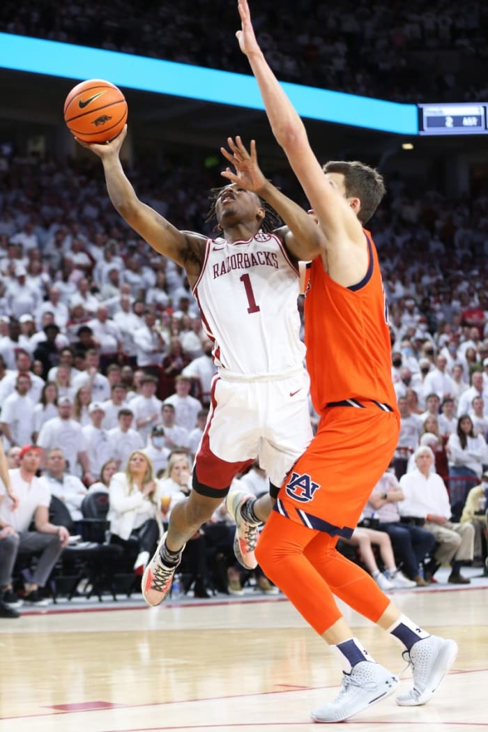 A look back at the Arkansas Razorbacks win over the No. 1 Auburn Tigers ...