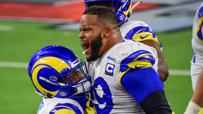 Rams' Aaron Donald Almost Got Brandon Allen into Super Bowl LVI ...