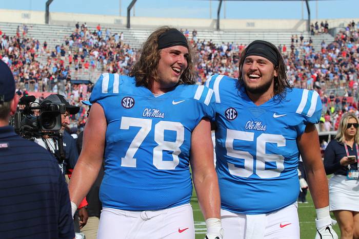 Ole Miss Rebels OL Jeremy James Talks Improvement vs. LSU Tigers ...