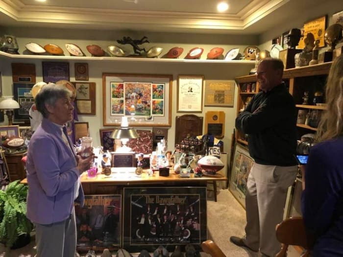 DeBoer Makes Husky Rounds, Visits with Mayor, Carol James - Sports ...