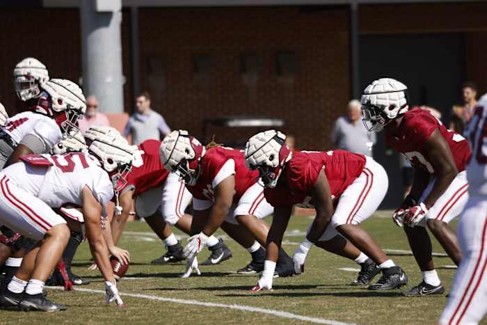 Scenes from Alabama Football Spring Practice No. 9 - Sports Illustrated ...