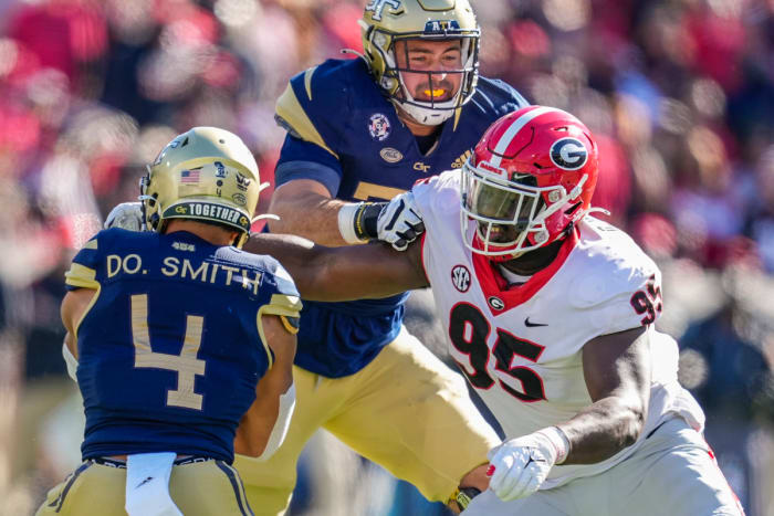 Could Georgia Bulldogs Defensive Tackle Devonte Wyatt Fit Atlanta ...