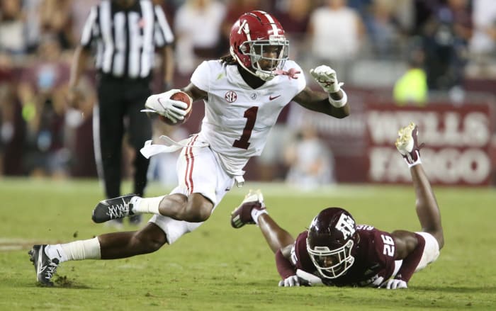Jameson Williams To Atlanta Falcons? NFL Insider Updates Alabama WR ...