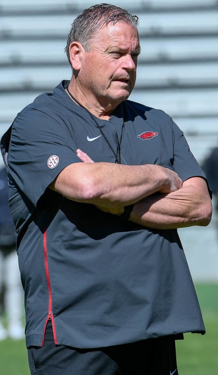 What Sam Pittman Has Planned for Saturday's Practice - Sports ...