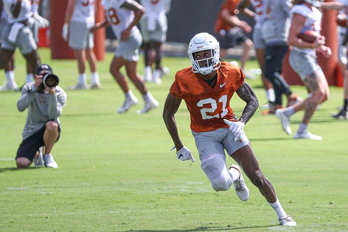 Texas WR Troy Omeire Slowly Finding Footing After Second Torn ACL ...