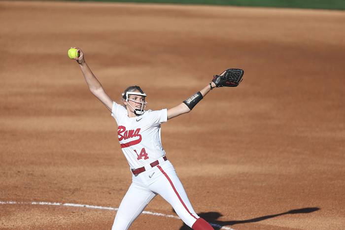 Montana Fouts Wins SEC Pitcher of the Week for Alabama Softball ...