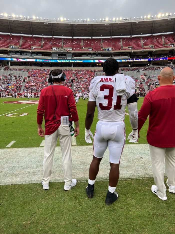 Will Anderson Jr. Heads 'Special' Front Seven Developing for Alabama ...