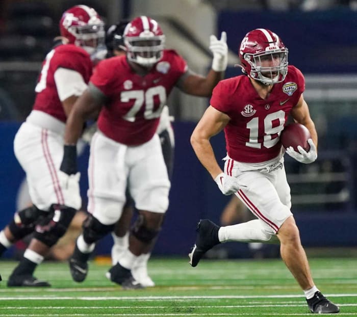 2022 NFL Draft Profile: Alabama Wide Receiver Slade Bolden - Sports ...