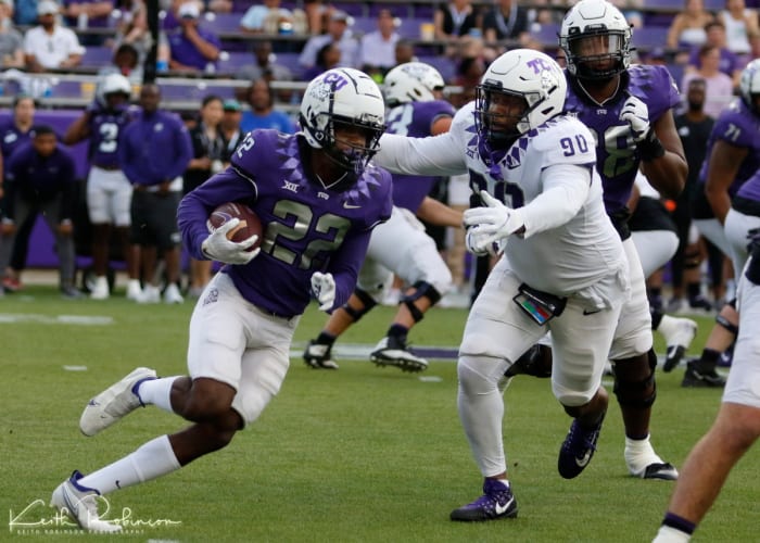 TCU Spring Football Game: Friday Night Lights - TCU brings back the ...