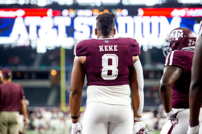 Former Texas A&M Aggeis Defensive Tackle Kingsley Keke Cut by Houston ...