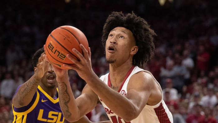Jaylin Williams Not Returning to Razorbacks, Staying in NBA Draft ...
