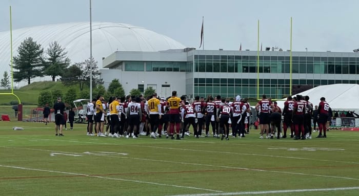 First Look: Washington Commanders Defense Takes First Reps of the ...