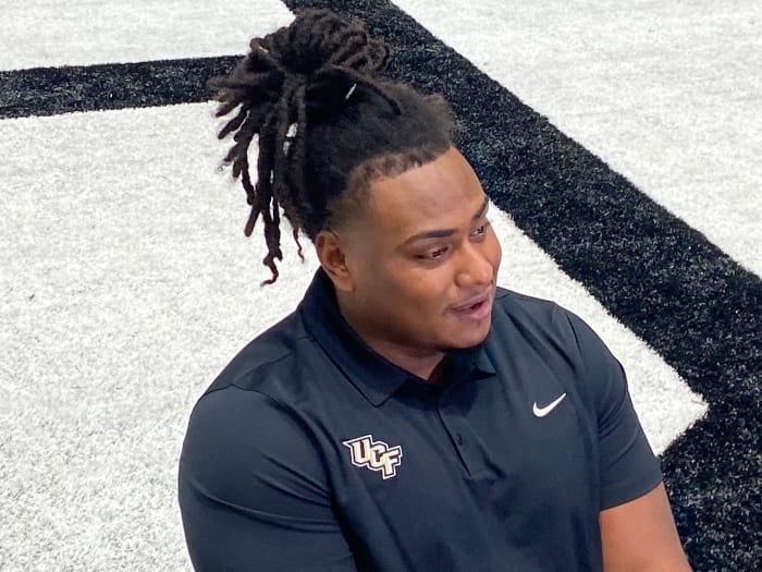 The UCF Knights Defensive Tackle Kalia Davis was Selected by the San ...