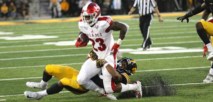 Kaevon Merriweather Emerging in Secondary - Sports Illustrated Iowa ...