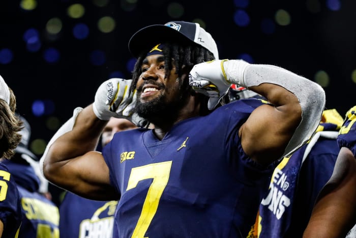What Big Ten Championship MVP Michigan Running Back Donovan Edwards ...