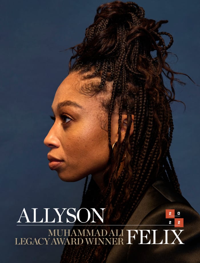 Allyson Felix wins SI Muhammad Ali Legacy Award for athlete mother ...
