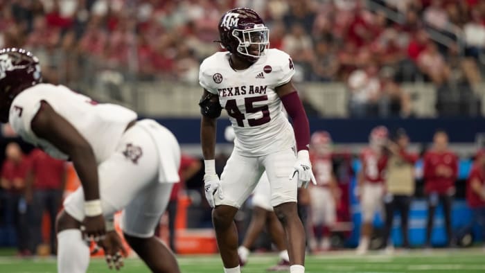 Texas A&M Aggies' LB Edgerrin Cooper Garners Top National Designation ...