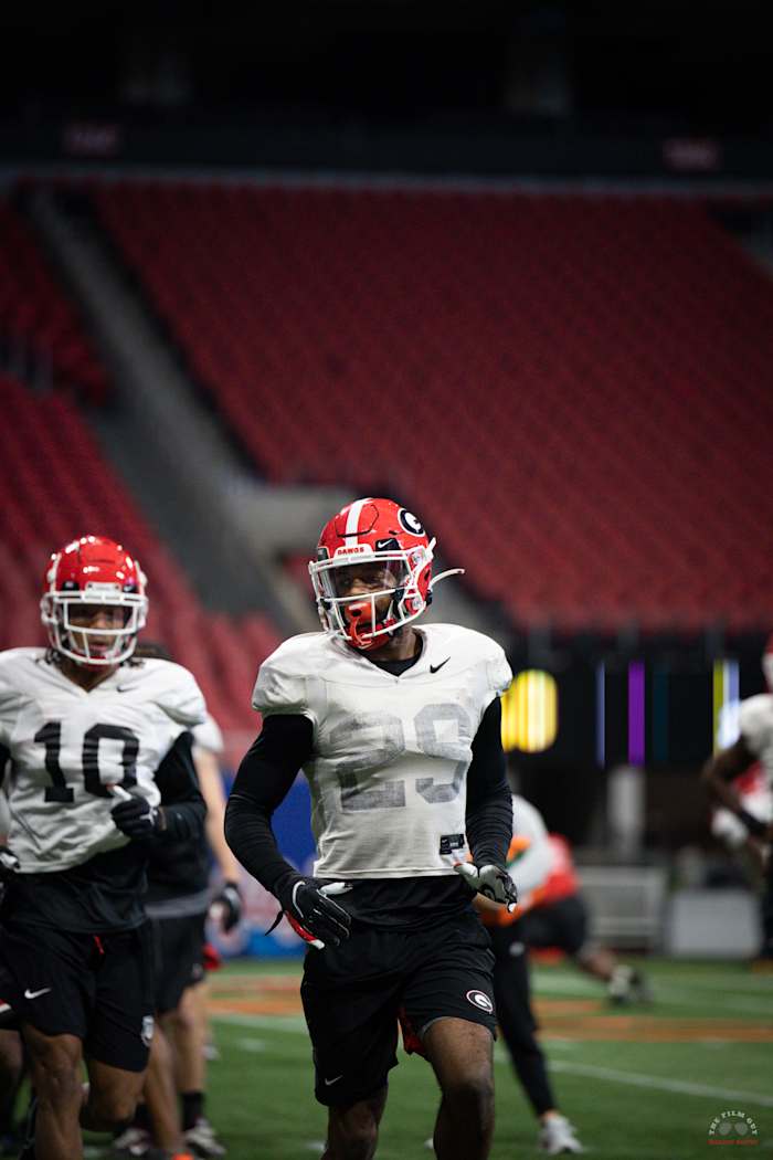 Georgia Football Photos From Practice Leading Up to Matchup with Ohio ...