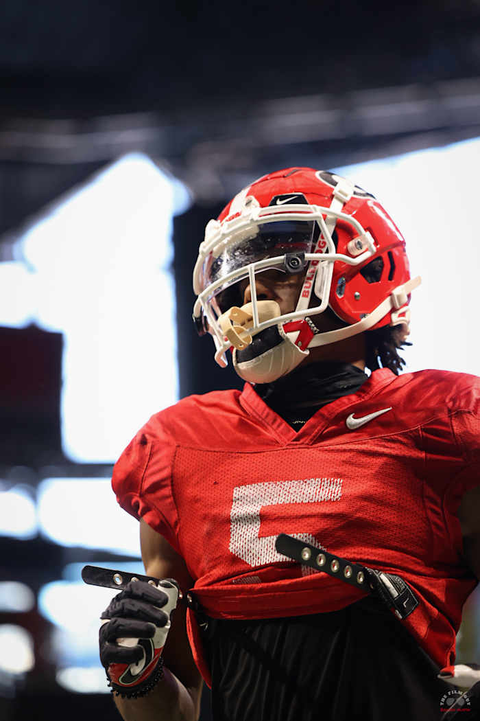 Georgia Football Photos From Practice Leading Up to Matchup with Ohio ...