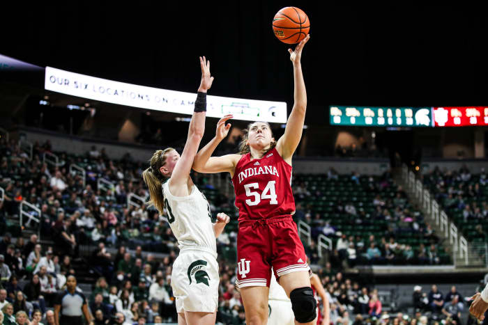 Mackenzie Holmes Named Co-Big Ten Player of the Week - Sports ...