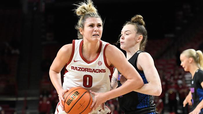 Razorbacks hit triple digits in blowout win over Florida - Sports ...