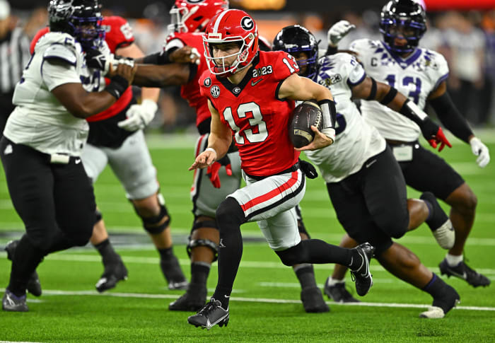Georgia-TCU: Pictures from the Bulldogs 65–7 win over the Horned Frogs ...