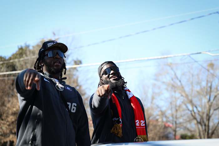 Georgia Football Celebrates Second Title in a Row with Championship ...