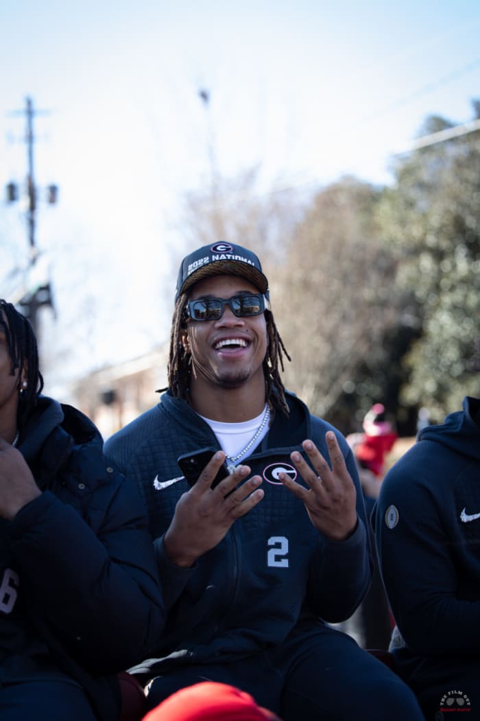Georgia Football Celebrates Second Title in a Row with Championship ...