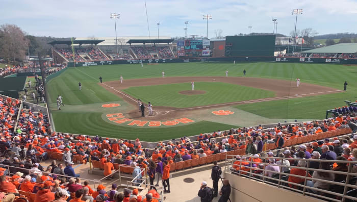 Clemson Ranks Inside Top 15 in Baseball Attendance - Sports Illustrated ...