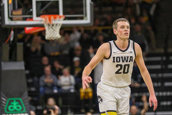 Rebraca, Sandfort Lead Iowa Basketball - Sports Illustrated Iowa ...