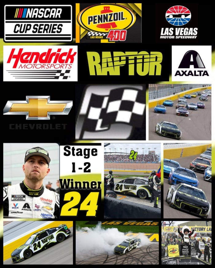 Complete NASCAR Cup results, updated point standings from Las Vegas ...