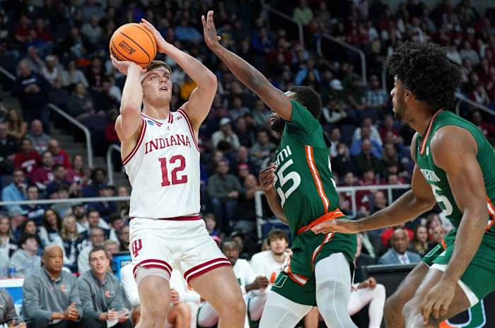 WATCH: Miller Kopp's 3-Pointer For Indiana Trims Miami's Lead Before Halftime - Sports ...