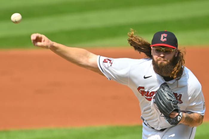 Hunter Gaddis Pitching His Way Onto The Guardians Opening Day Roster ...