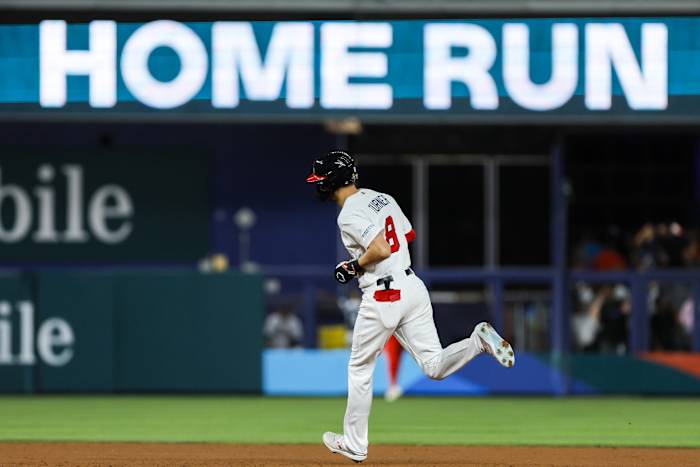 WATCH: Phillies' Trea Turner Home Run Puts Team USA Up 1-0 Over Japan - Fastball