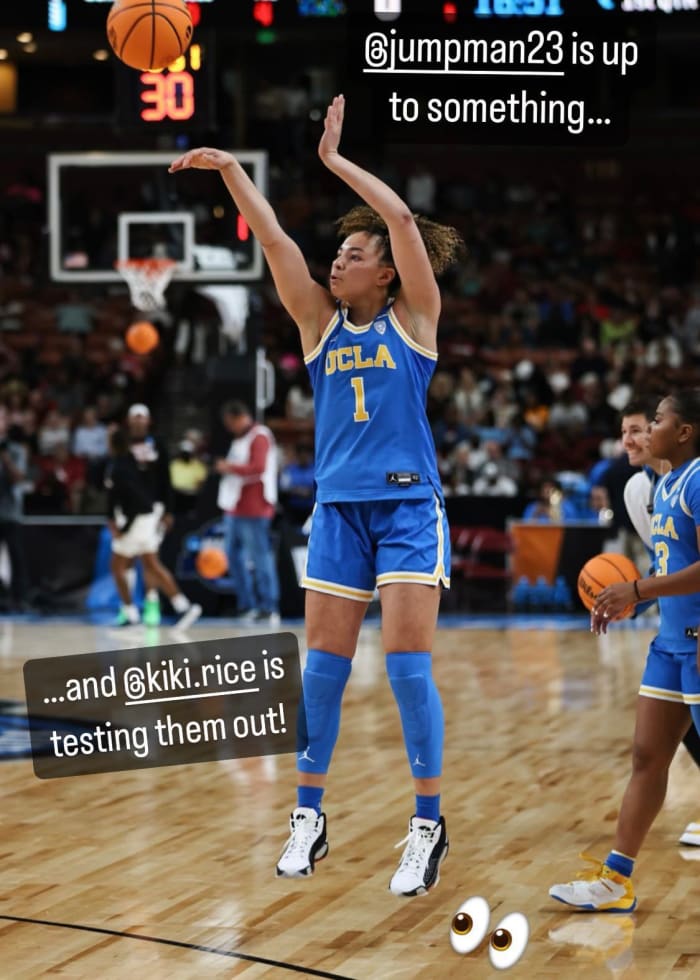 UCLA Guard Kiki Rice Debuts Air Jordan 38 in NCAA Tournament - Sports ...