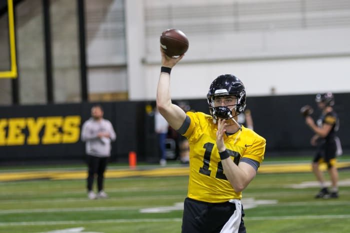 Cade McNamara on Maxwell Watch List - Sports Illustrated Iowa Hawkeyes ...