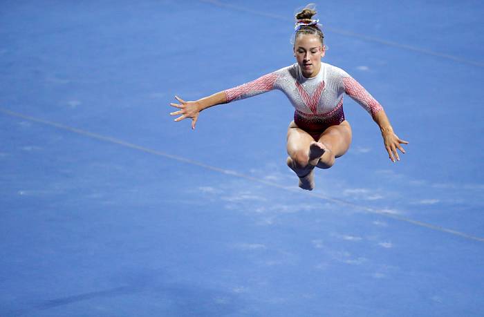 OU Gymnastics: Two Perfect 10s Highlight Oklahoma's Romp Into Saturday ...