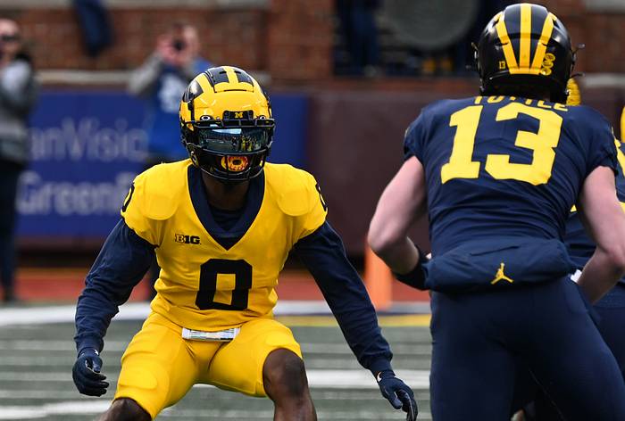 Michigan's Mike Sainristil Returned To Ann Arbor For All The Right ...