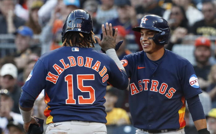 Houston Astros' Martin Maldonado to Be First Mic'd Up Catcher on ESPN's ...