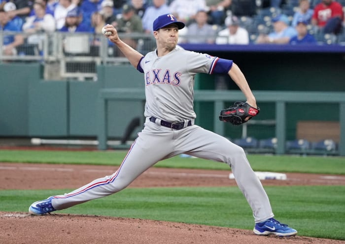 WATCH: Texas Rangers' Jacob deGrom's Insane Pitch Overlay From ...