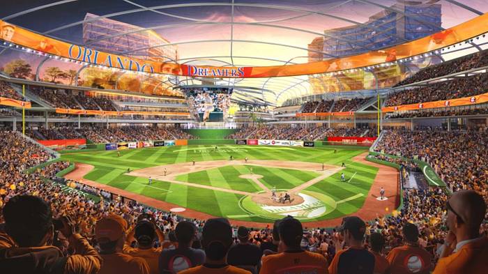Orlando Group Proposes $1.7B Stadium to Lure MLB Franchise - Sports ...