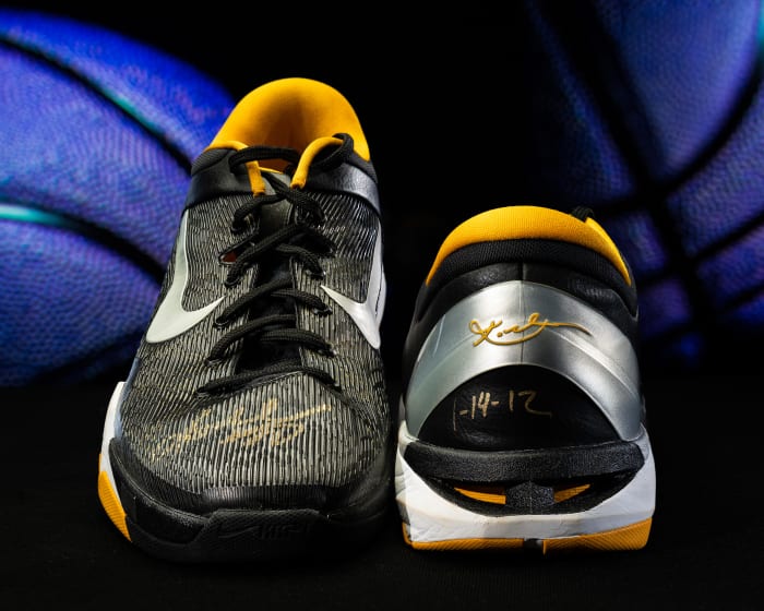Kobe Bryant's Game-Worn Nike Shoes Hit Auction Block - Sports ...