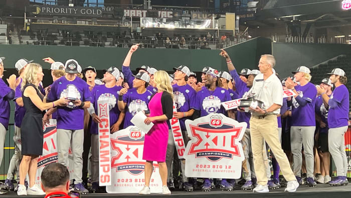 Big 12 Baseball Tournament: Taylor Named Tournament Most Outstanding ...